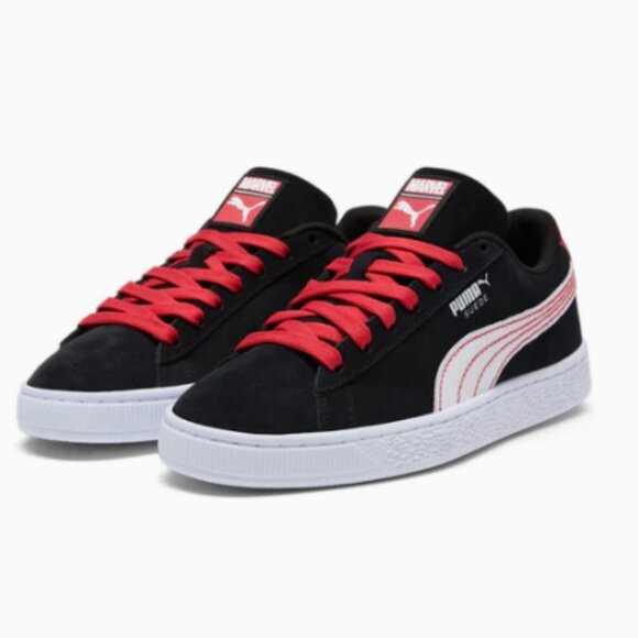 Puma | Shoes | Puma X Marvel X The Boondocks Suede Miles Morales Black ...